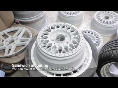 Refurbishing BBS RS Wheels - 3 ways you can mount them