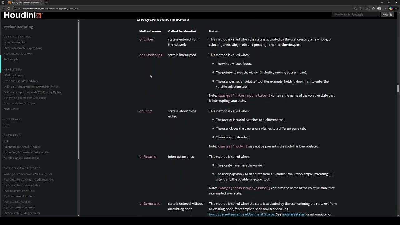 Python States | 1 | On Enter Events