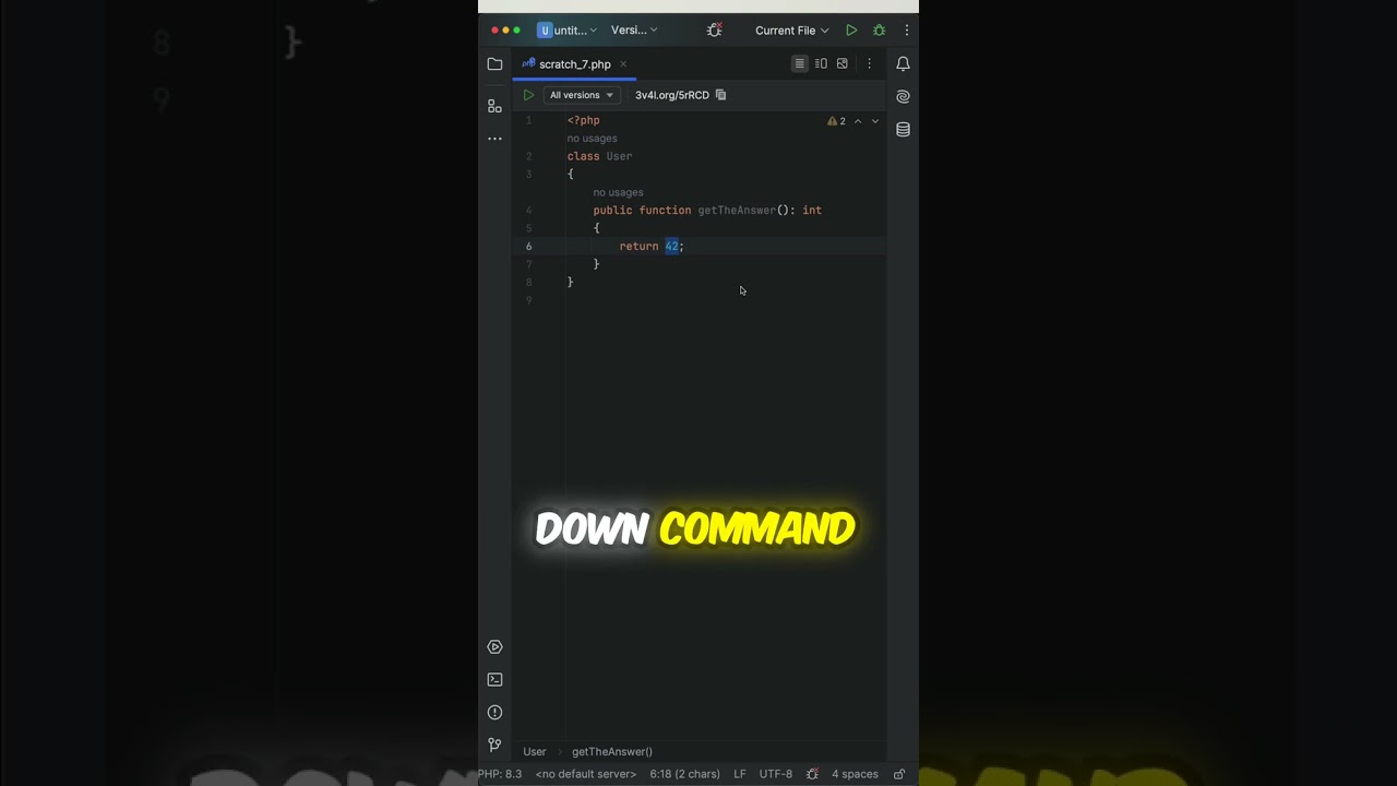 PhpStorm - Extract Variable Refactoring