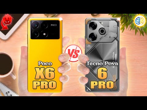 Poco X6 Pro vs Tecno Pova 6 Pro⚡Full Review
