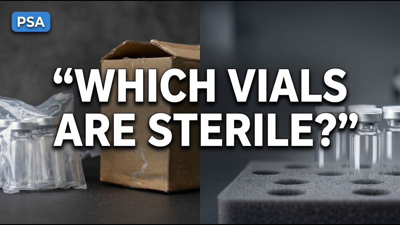 Amazon Vials vs USP Lab-Assembled Vials: Why Sterility Actually Matters