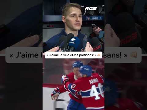 Ivan Demidov aime déjà l’expérience montréalaise! 🙌🏻#Canadiens #Demidov