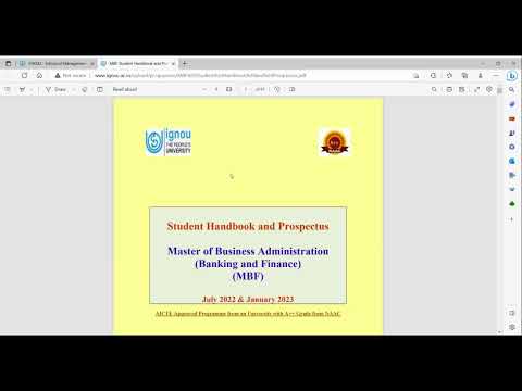 MBA(BANKING AND FINANCE); MBF from IGNOU