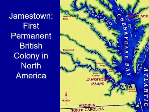 The English Settlement of the Chesapeake (Virginia and Maryland)
