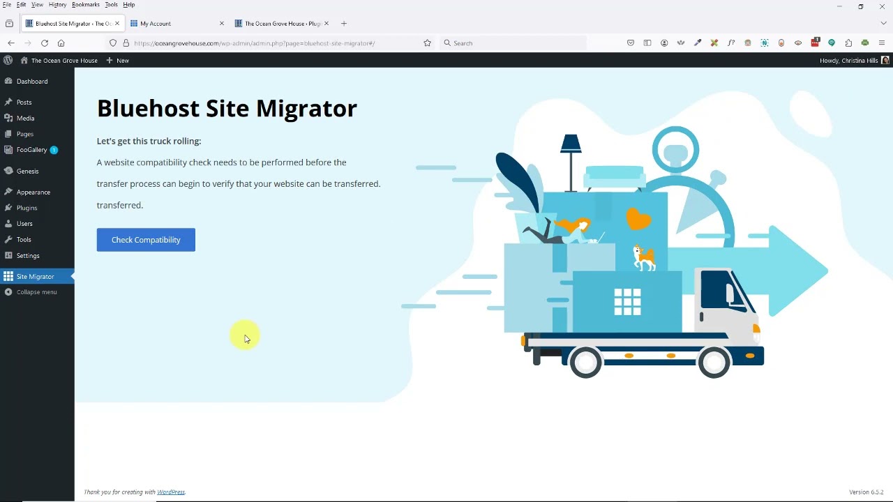 How to Migrate a WordPress Website with the Bluehost Migrator Plugin