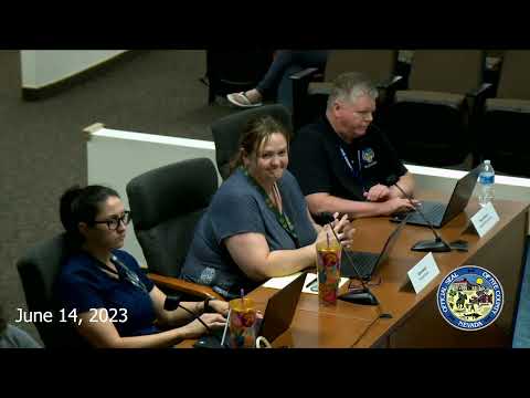 Pahrump Regional Planning Commission meeting, June 14, 2023