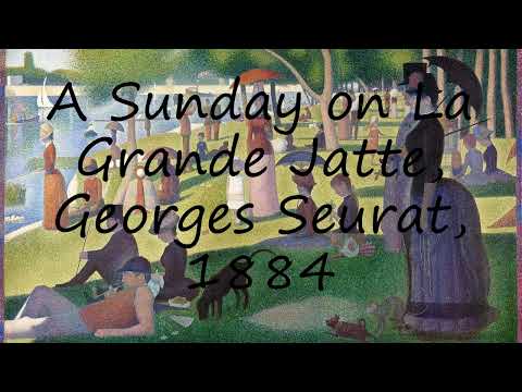 How to pronounce A Sunday on La Grande Jatte, Georges Seurat, 1884 in French?