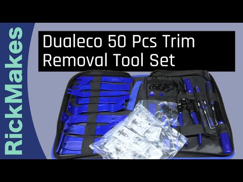 Dualeco 50 Pcs Trim Removal Tool Set