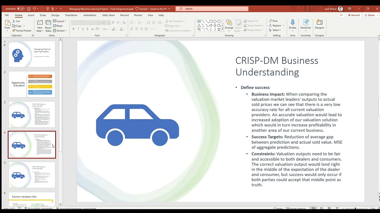 Managing Machine Learning Projects   Final Assignment pptx   PowerPoint 2023 07 10 14 20 12
