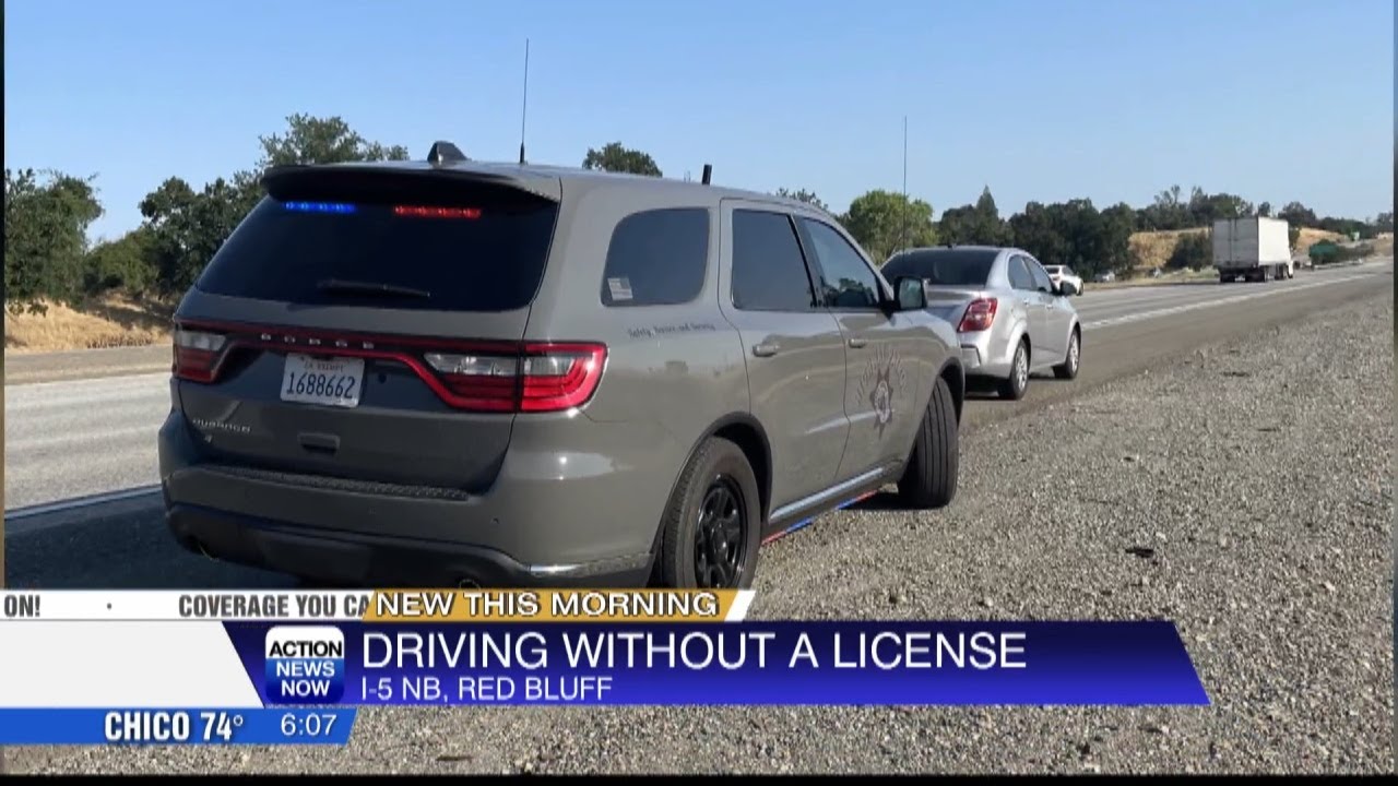 CHP's new patrol car nabs speeding driver in Red Bluff