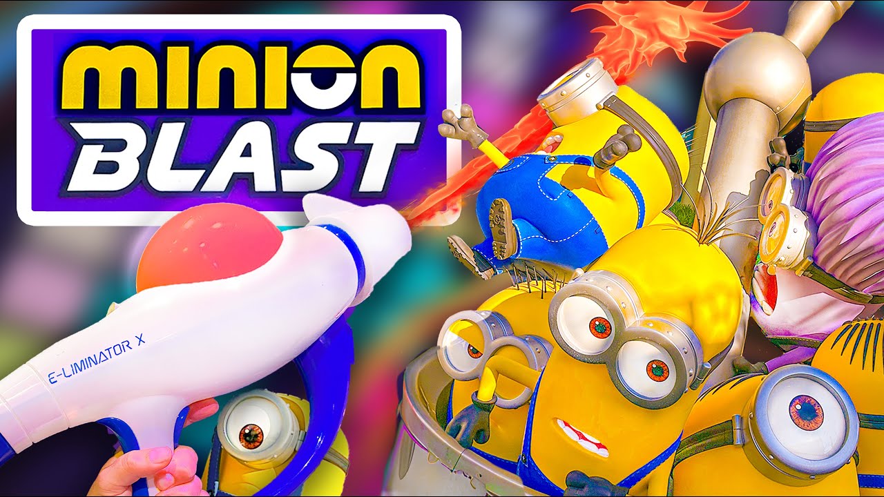 MyDisneyFix | NEW Villains Con Minion Blast FULL Ride POV [4K] Universal Studios Orlando | TPMVids