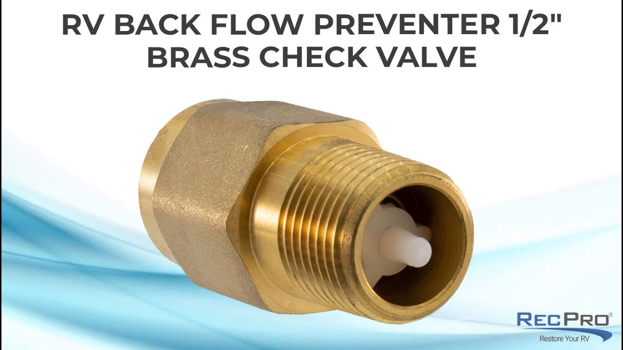 RV Back Flow Preventer 1/2