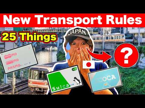 Japan Has Changed | New 25 Transport Rules for Traveling to Japan in 2025: Everything You Must Know!