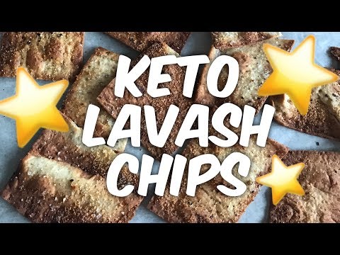 Keto Lavash Bread Chips - Perfect Low Carb Appetizer!