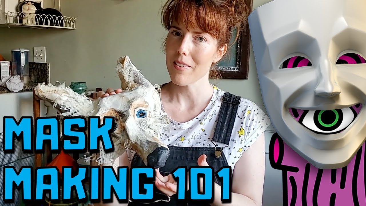 Make a Papier-mâché Mask with Julia Garcia Combs - Rogue Academy