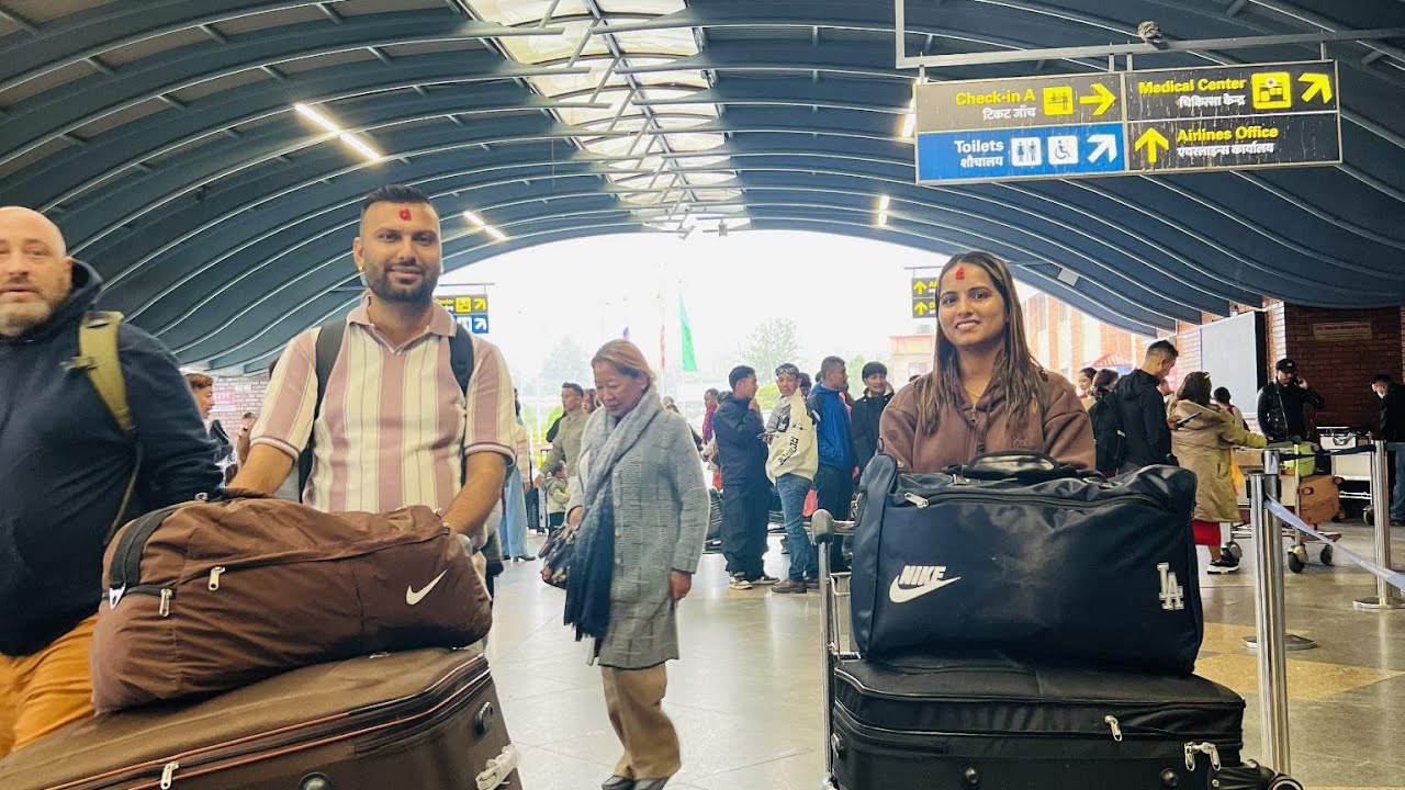 America🇺🇸 to Nepal🇳🇵                                                     My family’s surprised 😳 