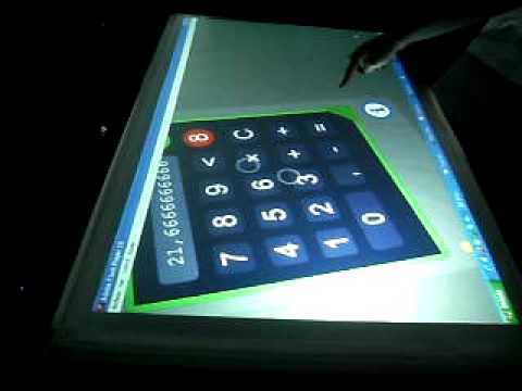 [Amilab] Multi-touch Calculator - Fling framework