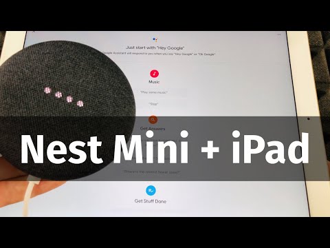 How to Setup 2nd Google Nest mini using iPad, iPad mini, iPad Air, iPad Pro