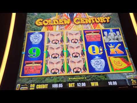 Playing Golden Century Dragon Link chasing the Grand at Yamaava