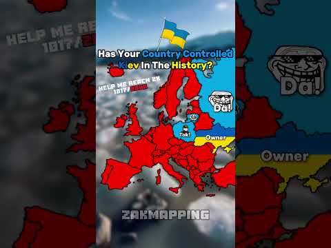 Has Your Country Controlled Kiev In The History?