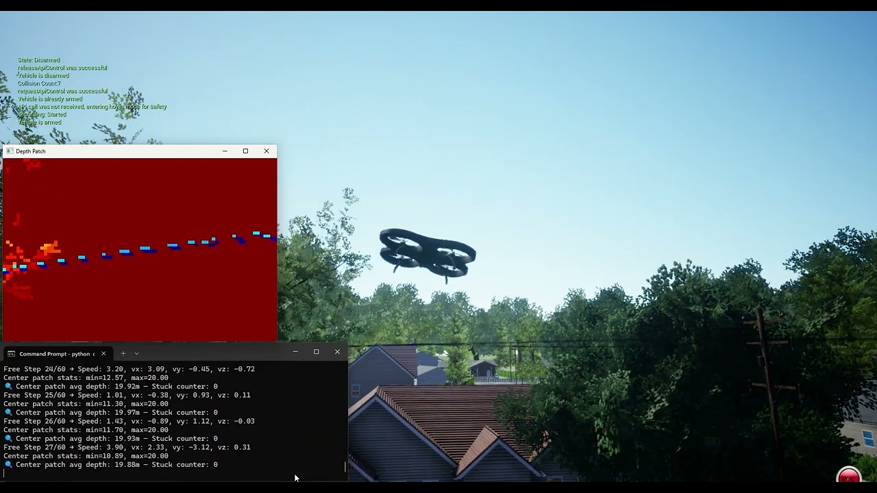 UAV Trajectory Prediction Using Lidar & Depth Camera Version 2