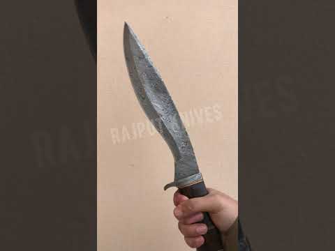 Damascus Kukri knife | #shorts