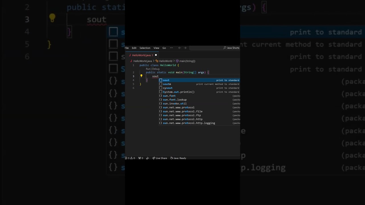 How to Print 'Hello World!' in Java Using VS Code | Quick Tutorial for Beginners