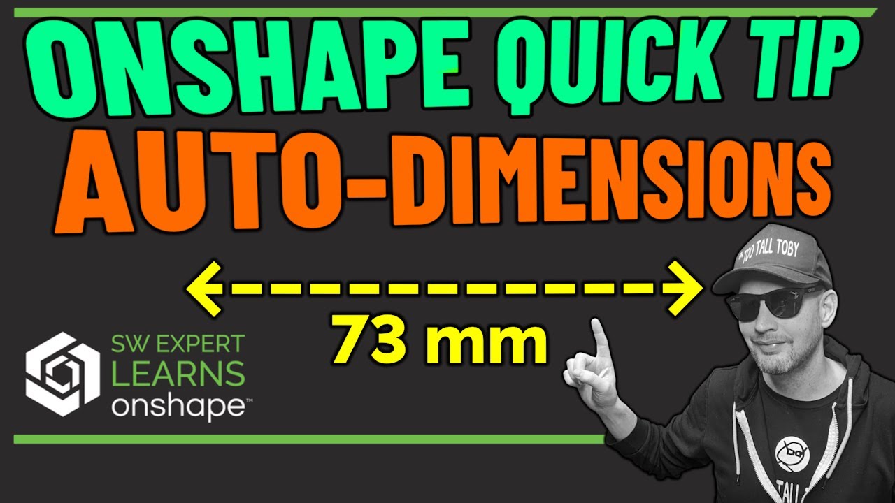 Auto Dimensions in Onshape