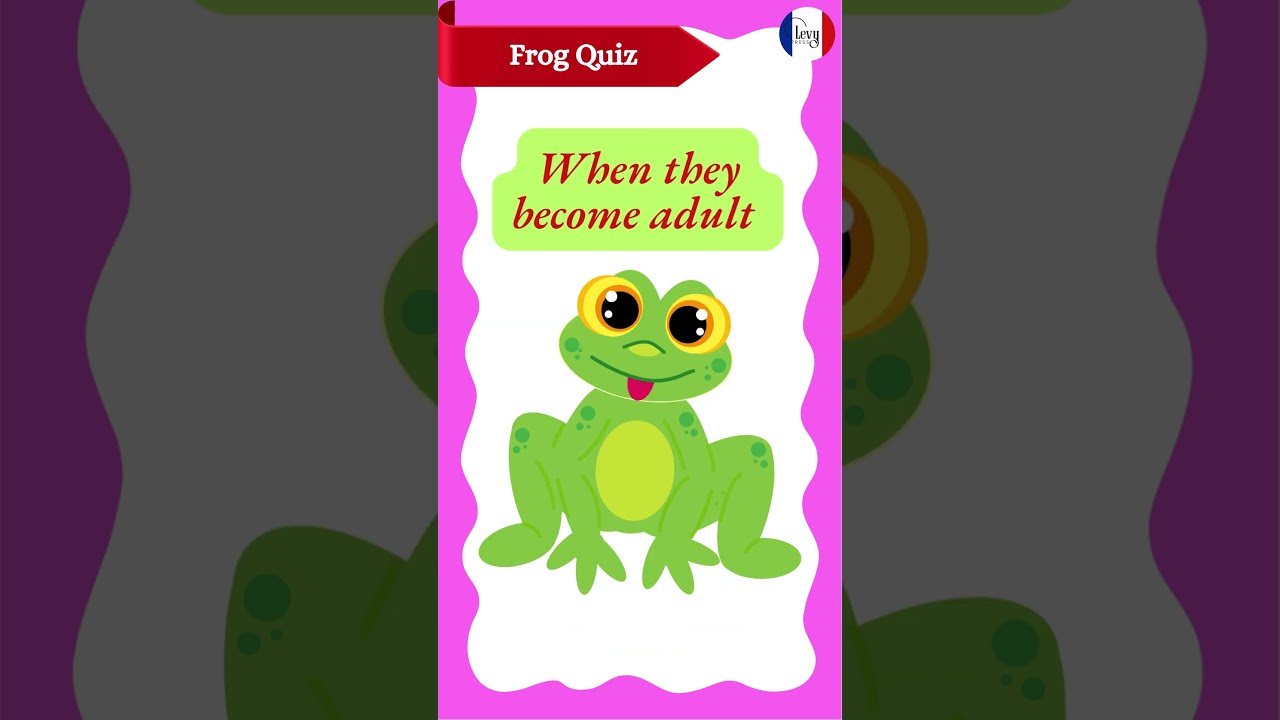 Fascinating Frog Quiz: Mind-Blowing Fun Facts, Trivia, and More! #shorts