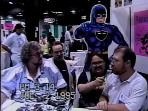 Chicago Comic Con 1995 Chris Ecker, Gary Carlson Big Bang Comics