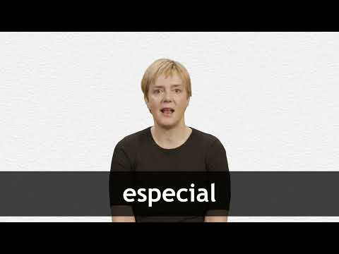 Traducción en inglés de “ESPECIAL” | Collins Diccionario español-inglés