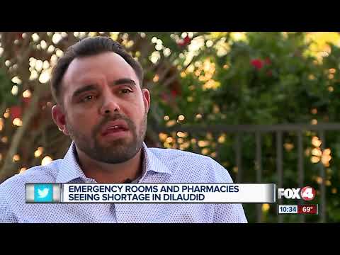 Nationwide shortage of painkillers affecting local hospitals.