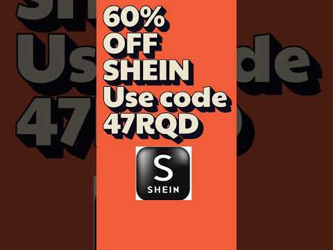SHEIN 60% OFF Coupon for New Users 🎁 Use Code 47RQD Today!