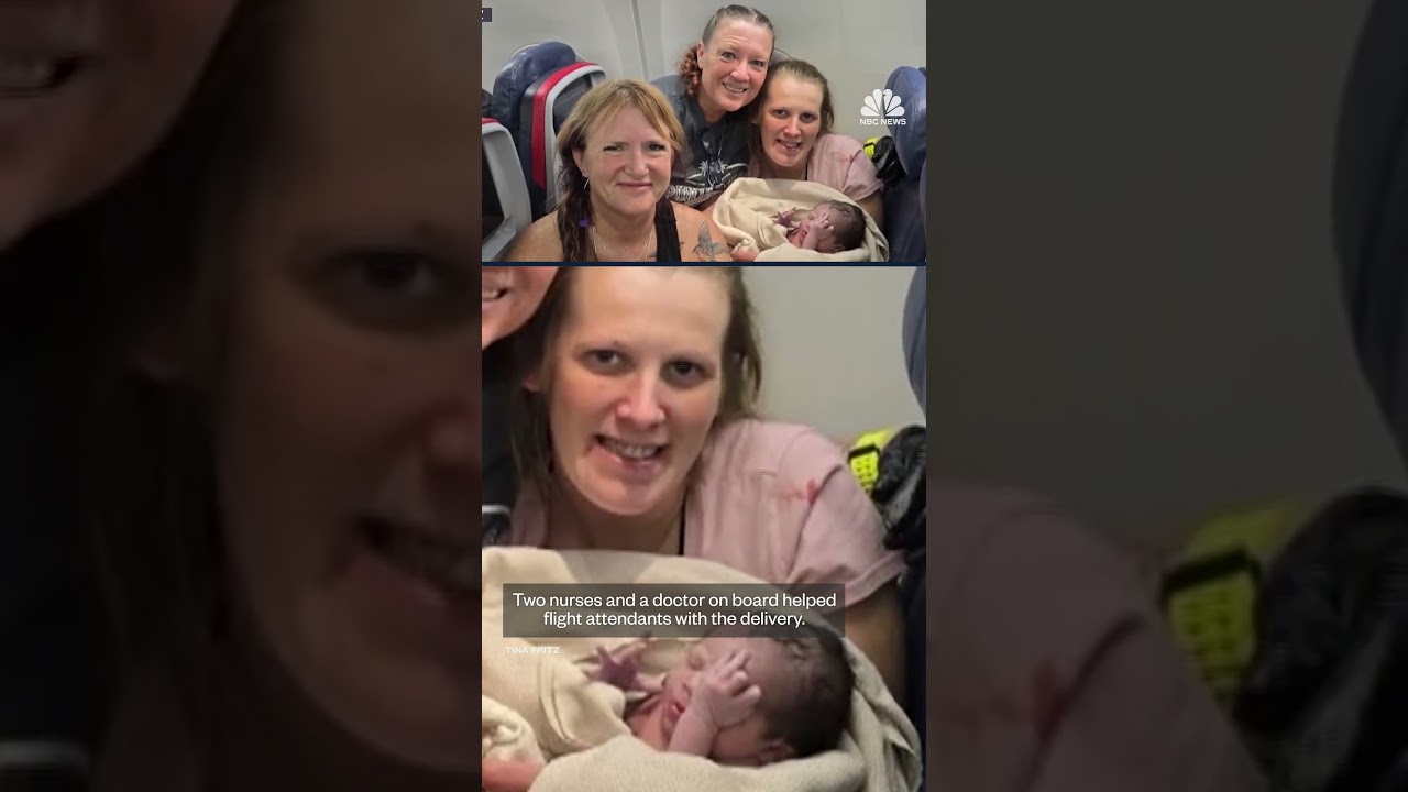 Woman gives birth as Delta flight prepares to land
