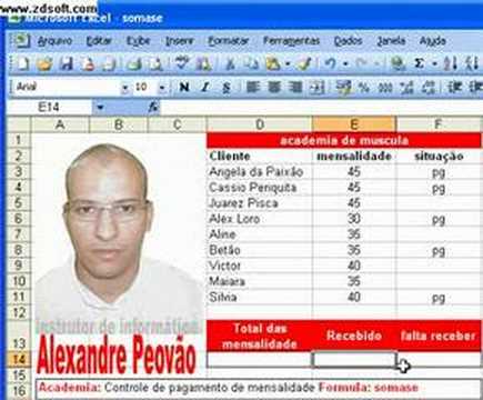 Excel formula somase