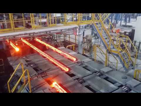 Continuous Casting Machine - Overhead Cross Transfer to Billet Turn ...