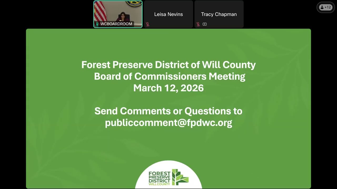 Board of Commissioners Meeting, March 12, 2026