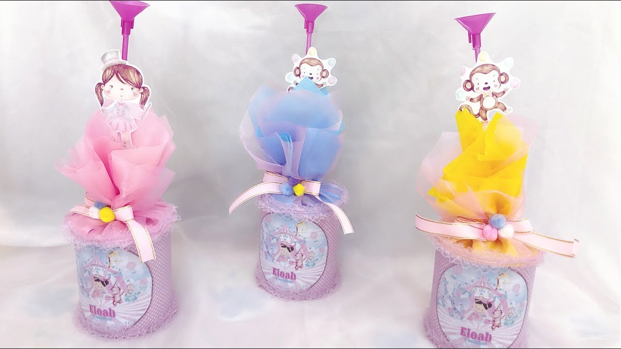 🎪CENTRO DE MESA CIRCO ROSA/COMPRINHA ELO7-CIRCO DA ELOAH🎡🎠🤹🏻‍♀️