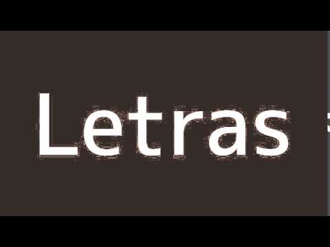 How to say Letters in Spanish