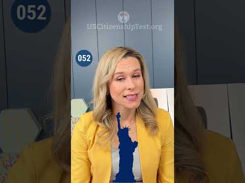 Official USCIS 100 Civics Question 52 | US Citizenship Test 2008 civics #n400 #uscitizenshiptest