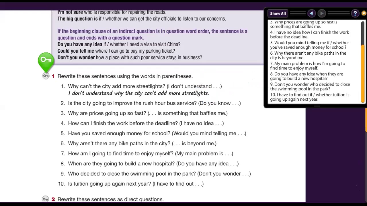 Passages Unit 10 Grammar Plus B