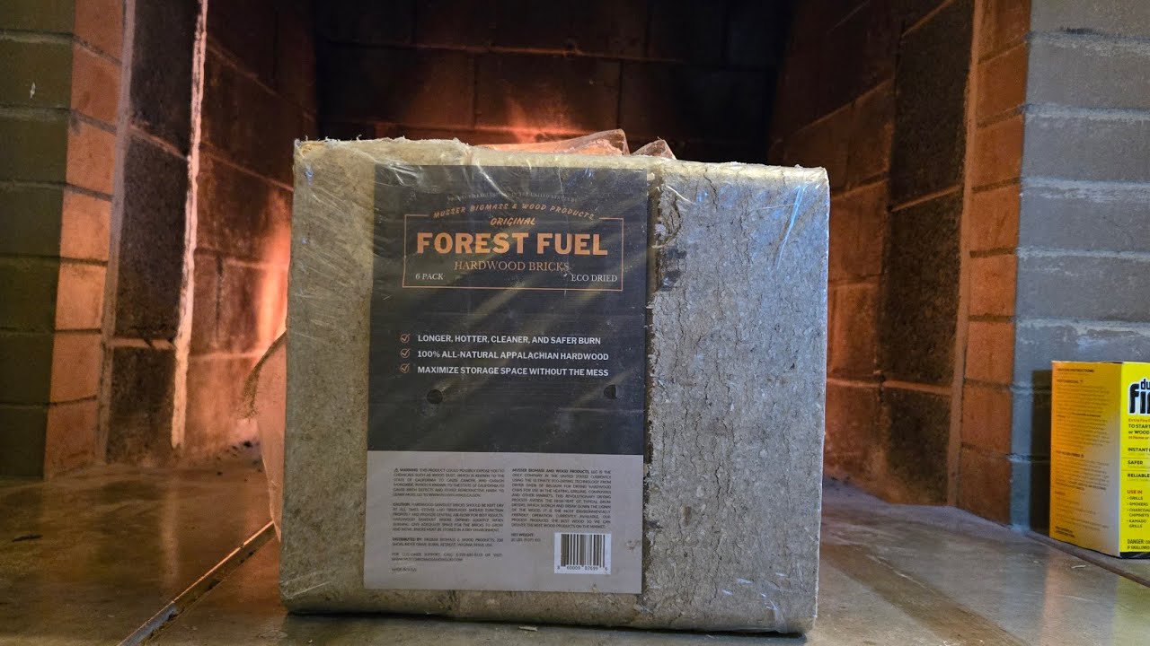 Firewood Alternative - Testing Pressed Hardwood Bricks