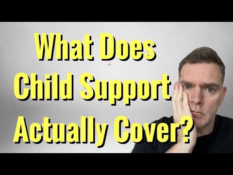 What does child support actually cover? What expenses are included in child support? 