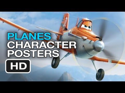 Planes Character Posters (2013) Disney Movie HD