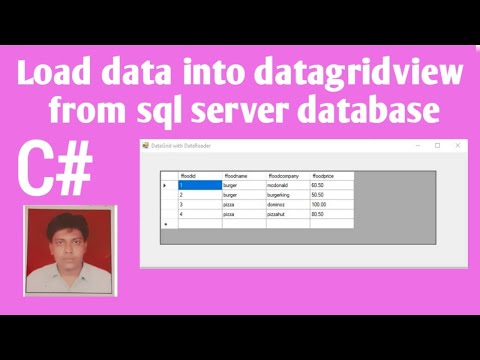 Load data into datagridview from sql server database with datareader in ...