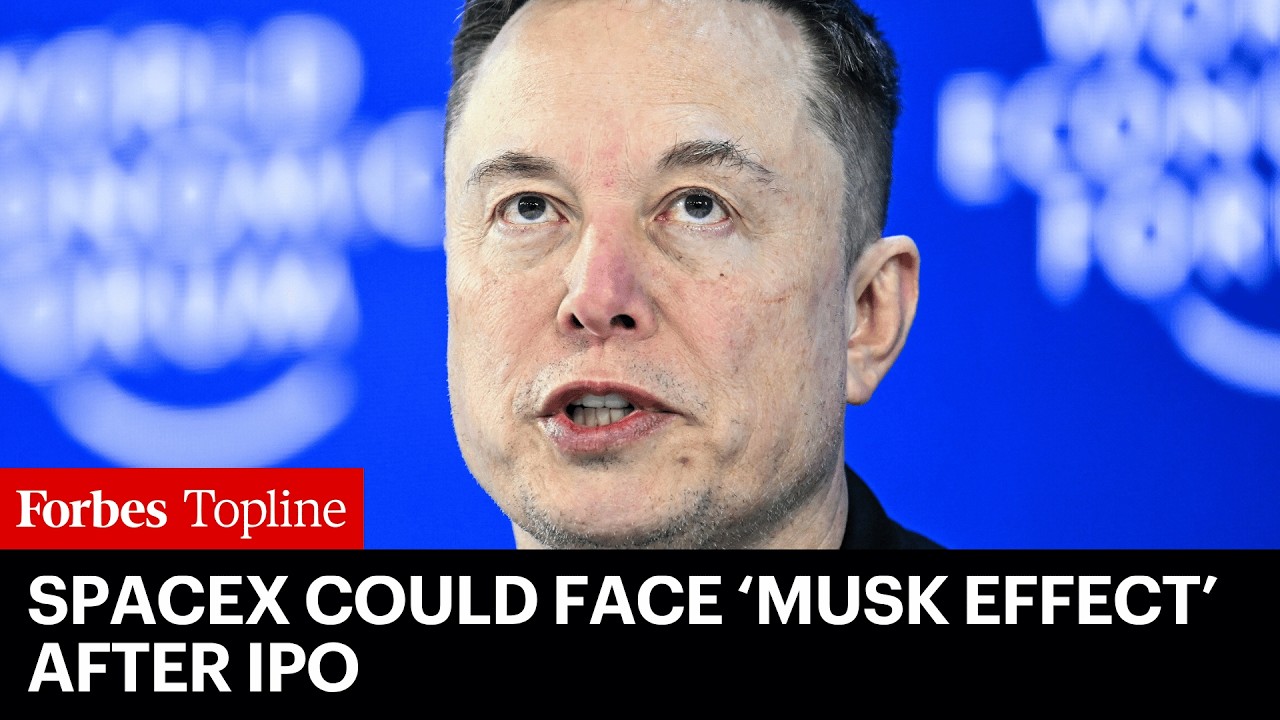 SpaceX Could Face ‘Musk Effect’ With Major Risks After IPO
