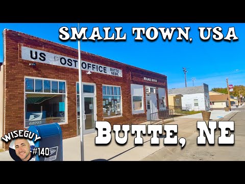 small town, USA // Butte, Nebraska // Population 286