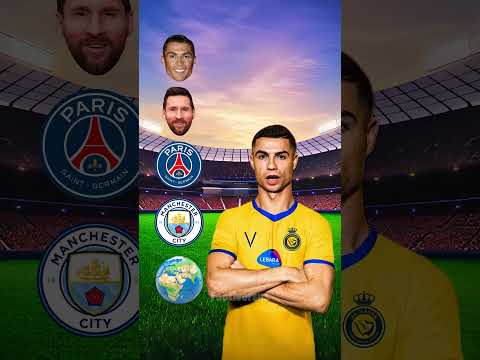 Who is the Best Player from each Club? โฝ๐ฝ Messi Asks Ronaldo ๐๐๏ธ