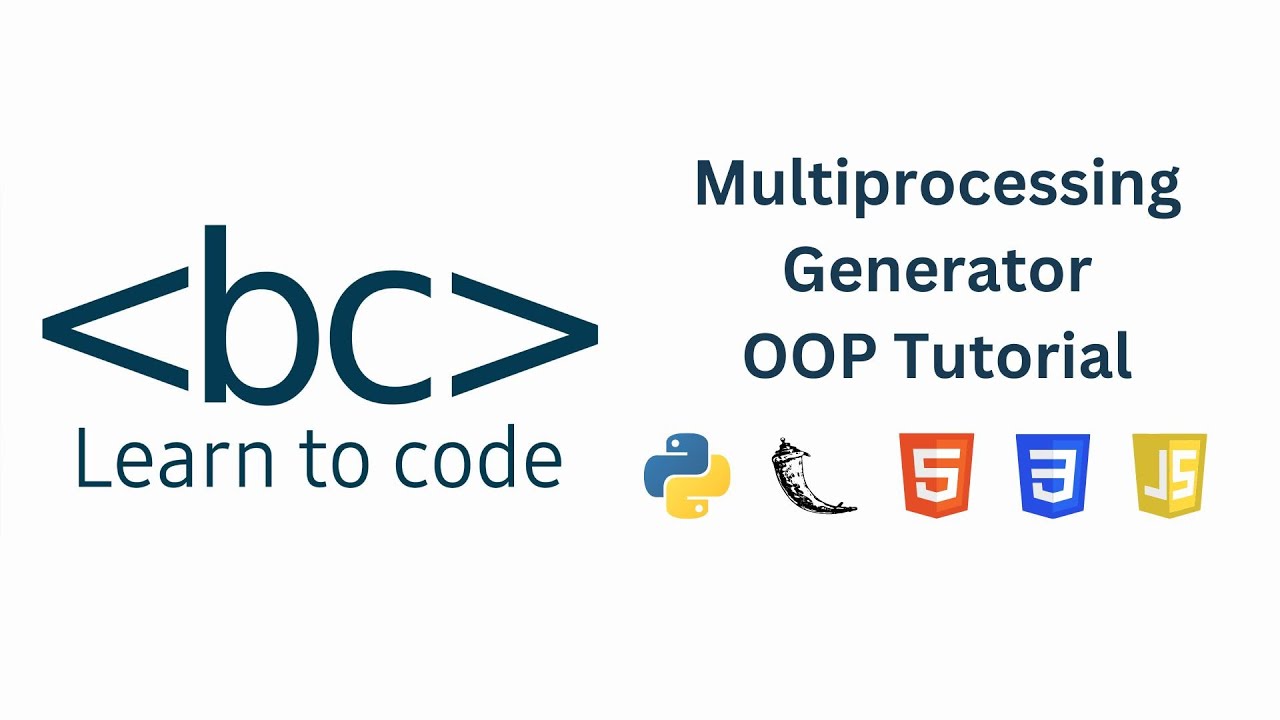 How to code a Python Multiprocessing Web App - OOP Tutorial - Full Stack Project