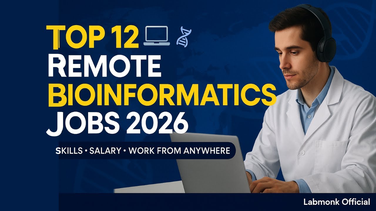 Top 12 Remote Bioinformatics Jobs in 2026: Skills & Salaries Revealed | Labmonk